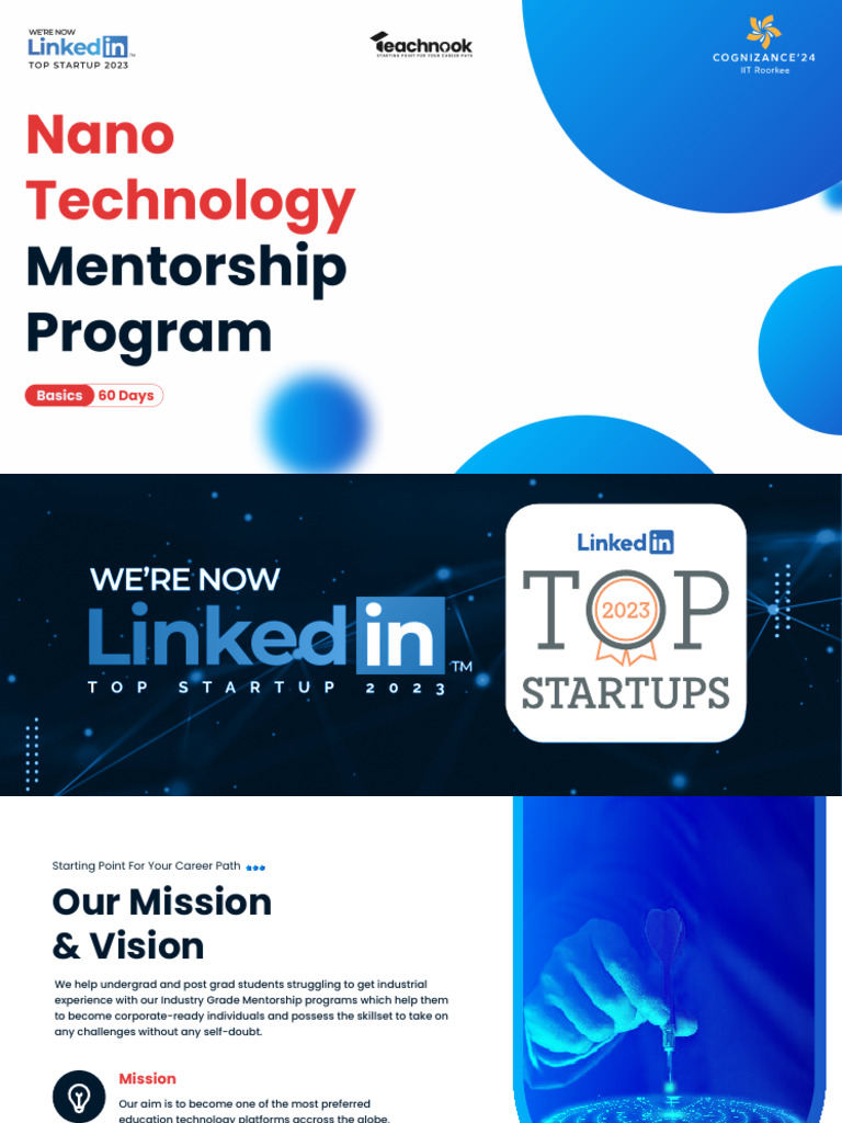 Nano Technology Internship Curriculums | PDF | Nanotechnology | Nanomaterials