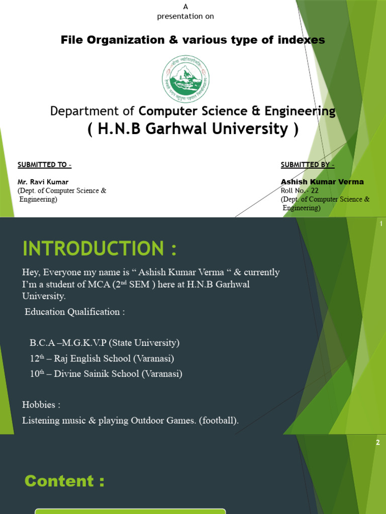 Ashish (File Oganization) - 1 | PDF | Database Index | Computer Architecture