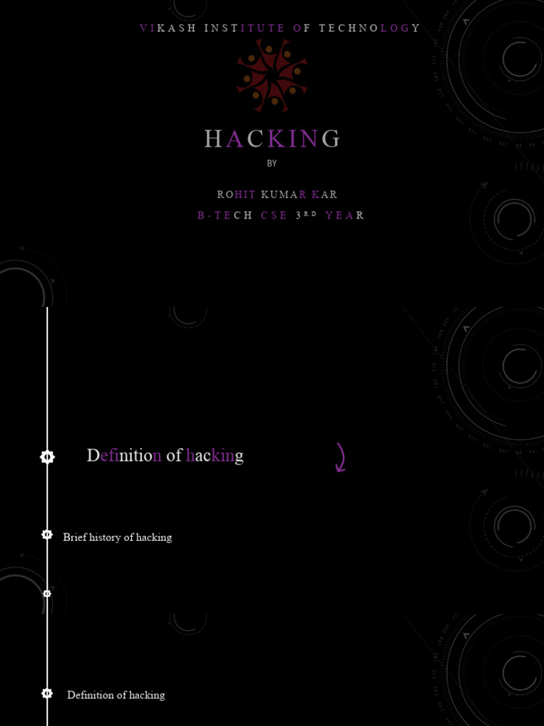 Understanding Hacking: Types & Techniques | PDF
