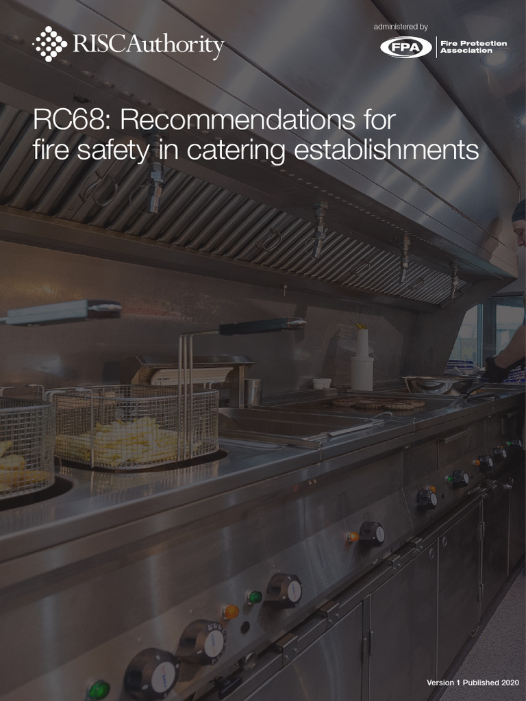 Fire Safety Guidelines for Catering | PDF | Liquefied Petroleum Gas | Fires