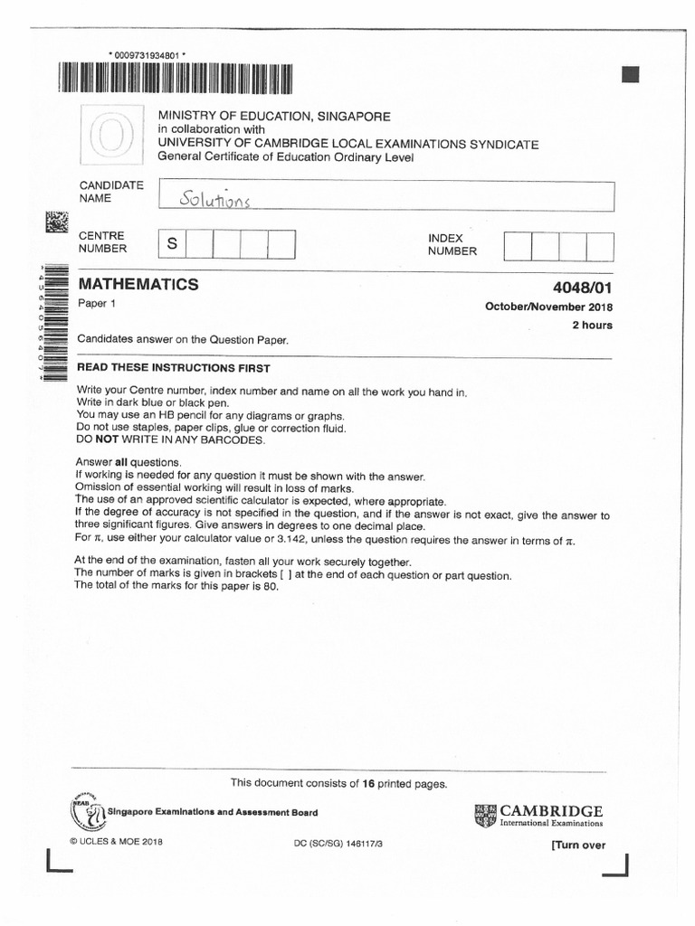 Math Problem Solving Techniques | PDF | Teaching Methods & Materials