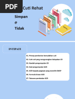 Borang Rekod Penyata Cuti Rehat | PDF