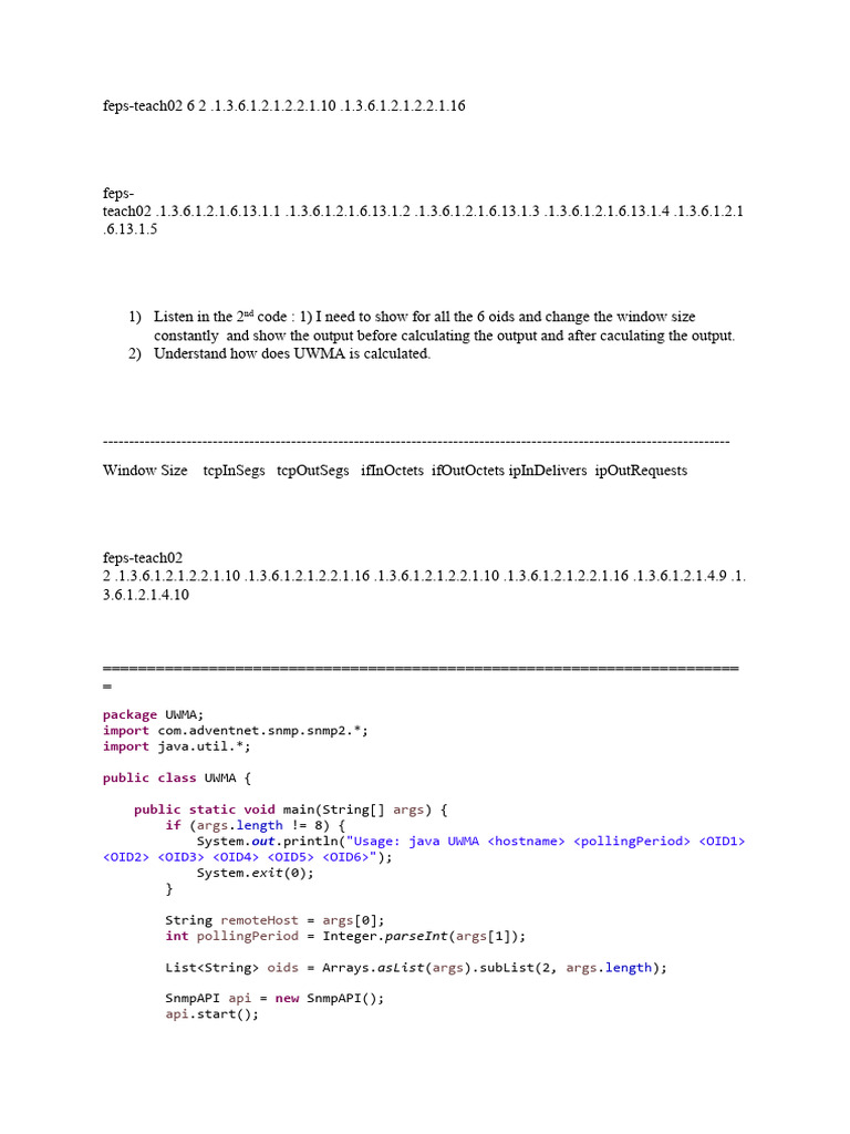 NSM Lab Arguments | PDF | Software Development | Software