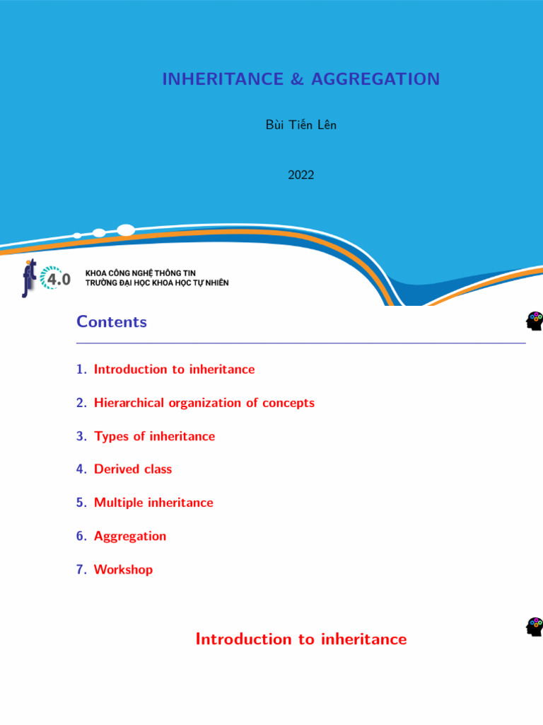 Lect03 Cpp Inheritance Pdf Class Computer Programming Inheritance Object Oriented 