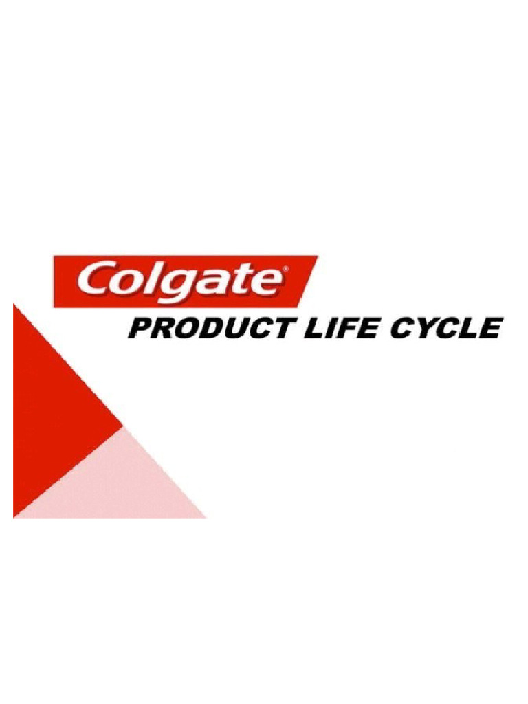 Colgate Life Cycle | PDF