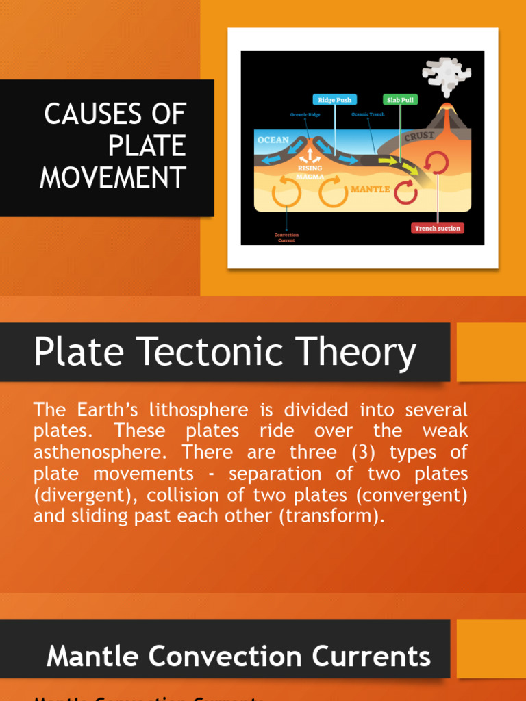 Causes of Plate Movement Explained | PDF | Social Science | Art