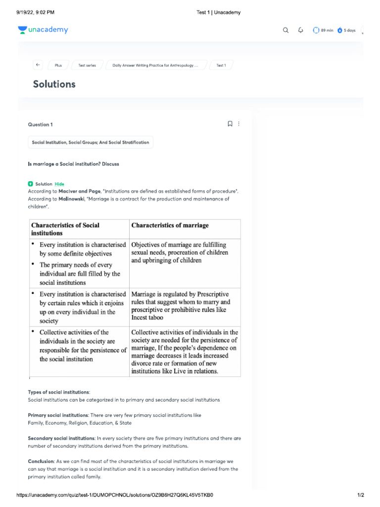 Merged Model Answers | PDF