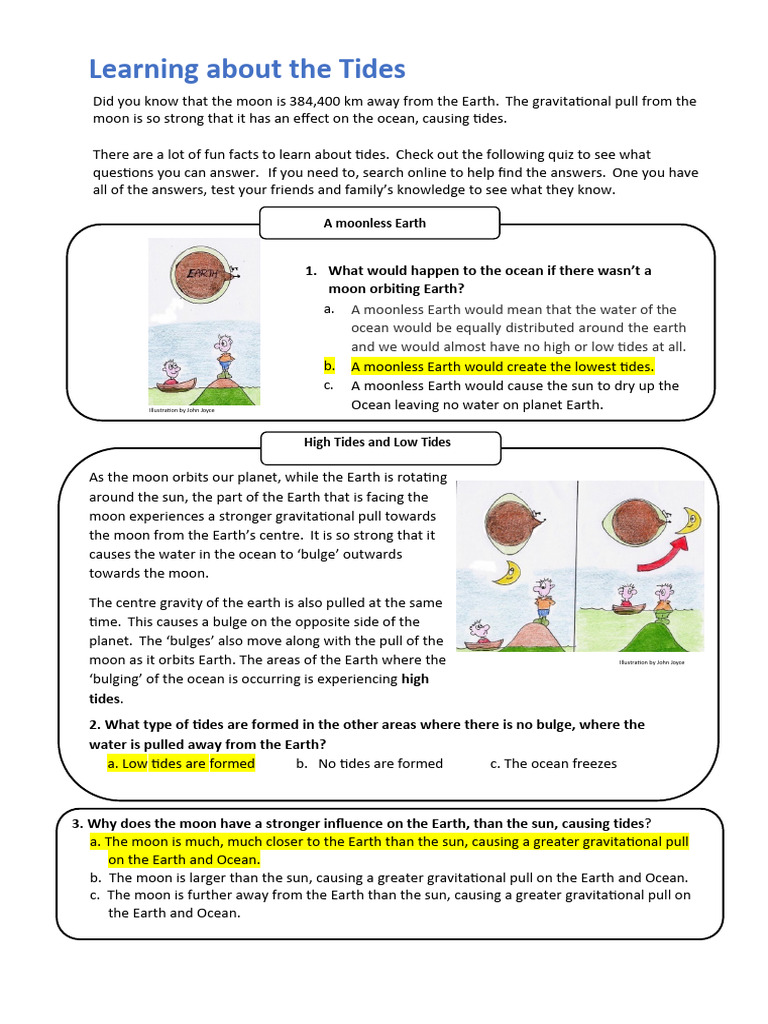 Learning_about_the_Tides_-_A_Fun_Tidal_Quiz | Download Free PDF | Tide ...