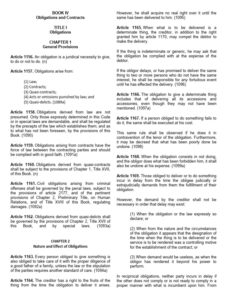 Obli Con | PDF | Payments | Guarantee