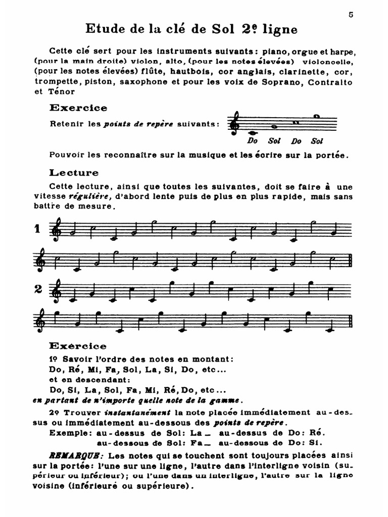 Sol Anahtari Ögrenmek Için | PDF