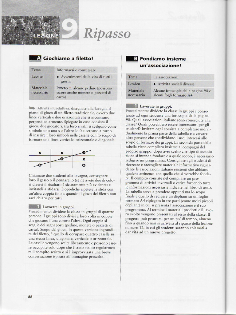 Lezione 9 Guida A2 | PDF