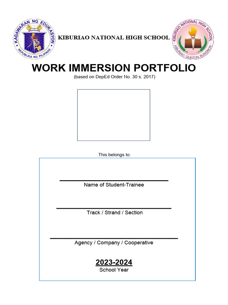 IMMERSION PORTFOLIO TEMPLATE by DJA | PDF | Job Interview | Curriculum