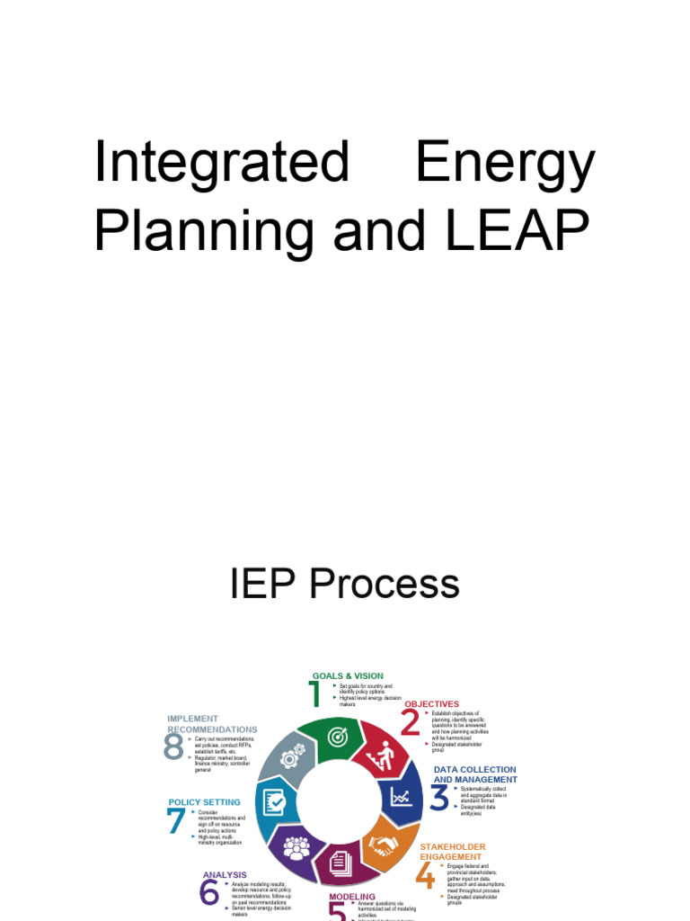 LEAP and Integrated Energy Planning | PDF | Policy | Environmental ...