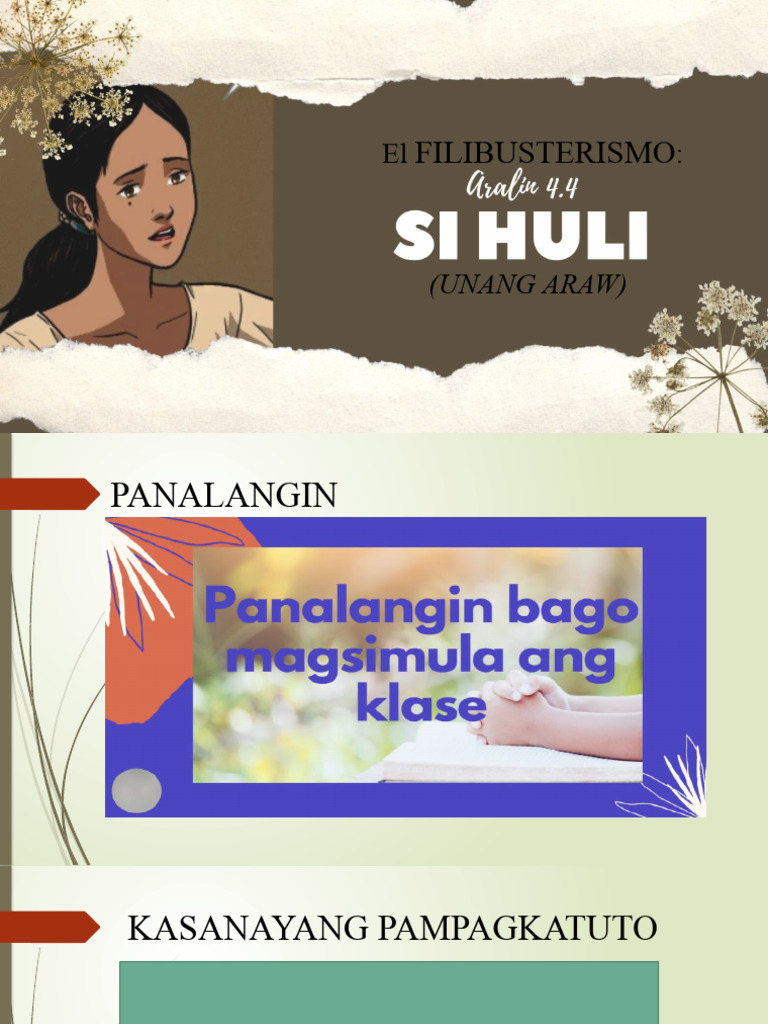 ARALIN 4.4 - Si Huli | PDF