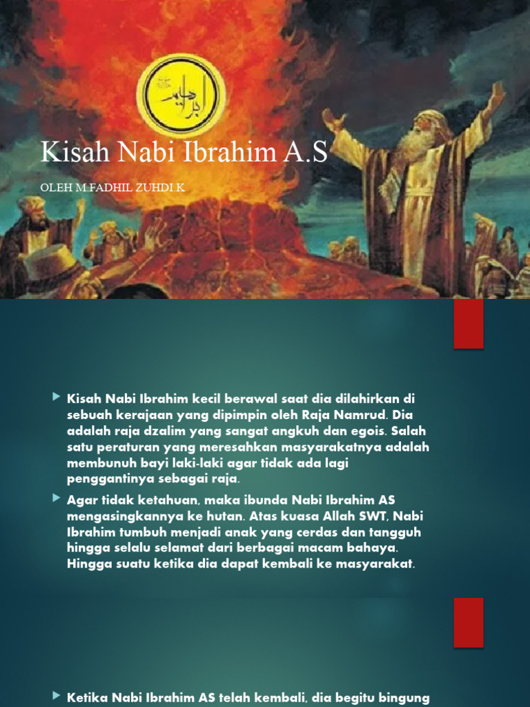 Kisah Inspiratif Nabi Ibrahim A.S. | PDF