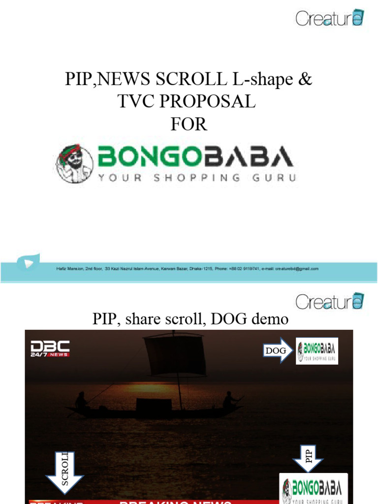 PIP and Scroll Advertising Rates | PDF | Television Network | Mass Media