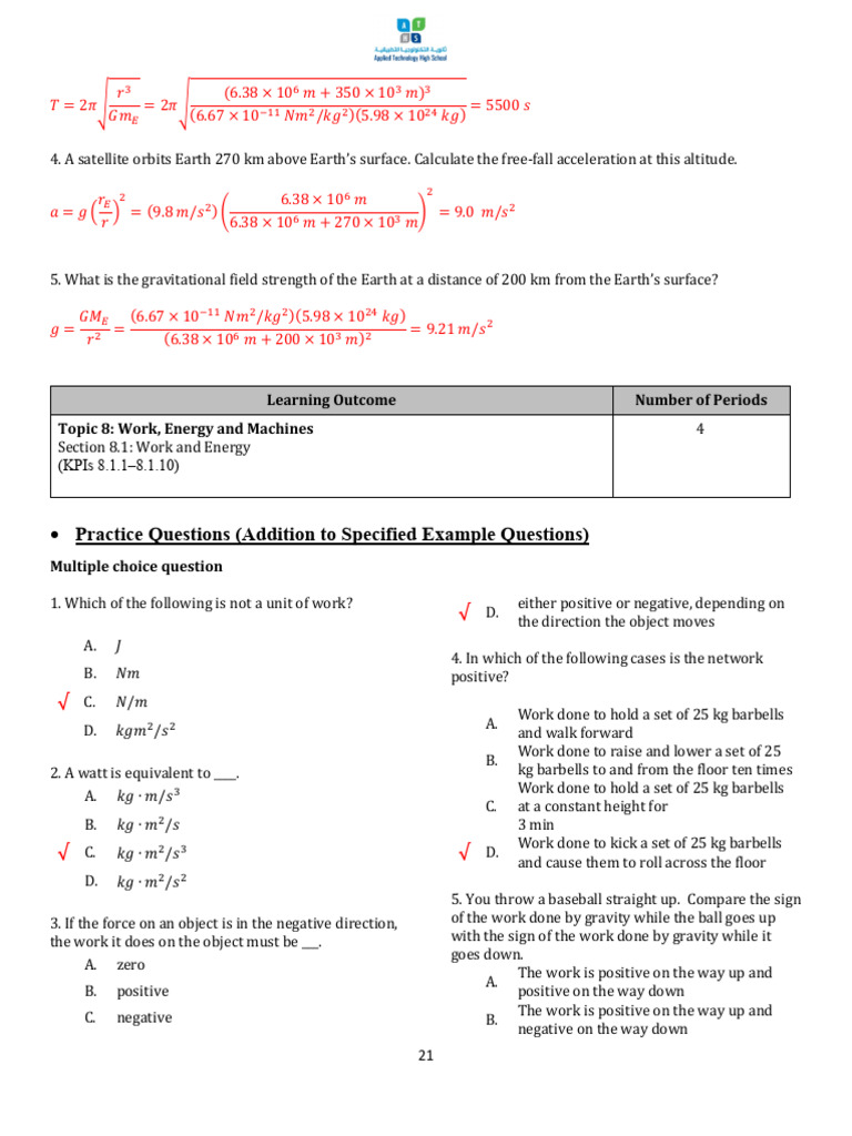 Work and Energy | PDF