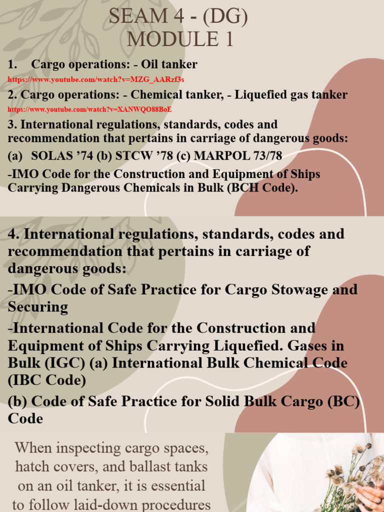 Oil Tanker Cargo Operations Guide | PDF | Oil Tanker | Fuel Oil