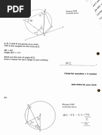 Circle Theorems Exam Questions Guide | PDF | Circle | Angle