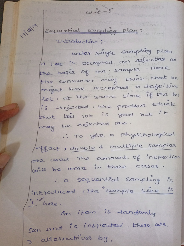 Sampling Plan and Acceptance Criteria | PDF