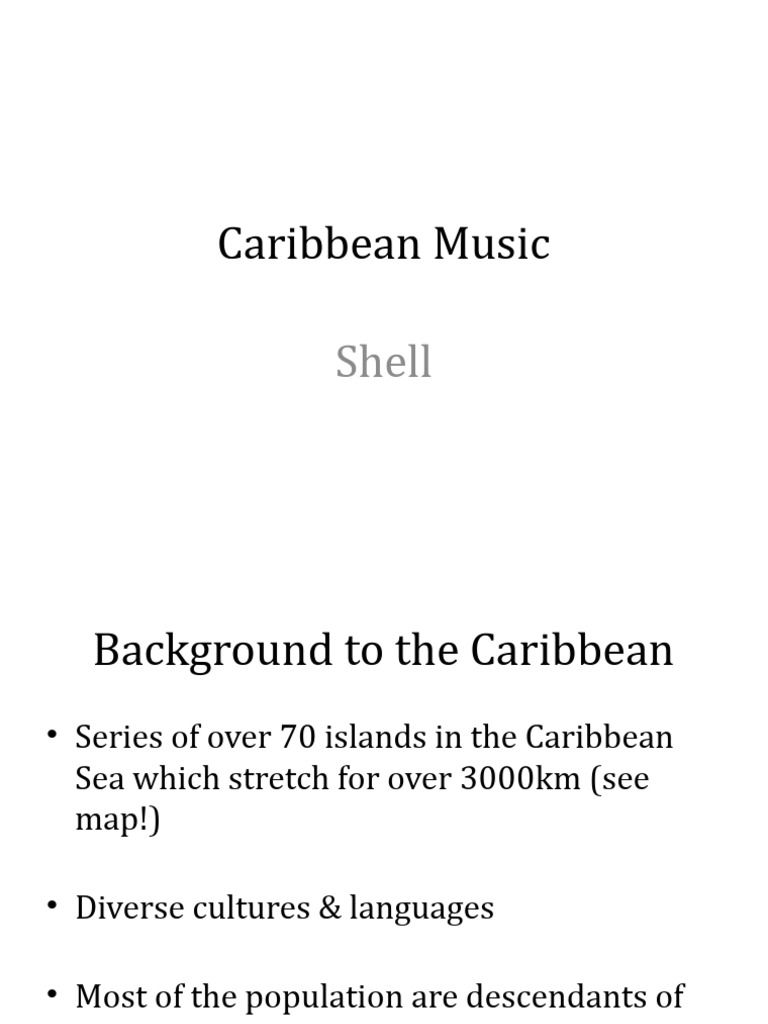Overview of Caribbean Music Styles | PDF