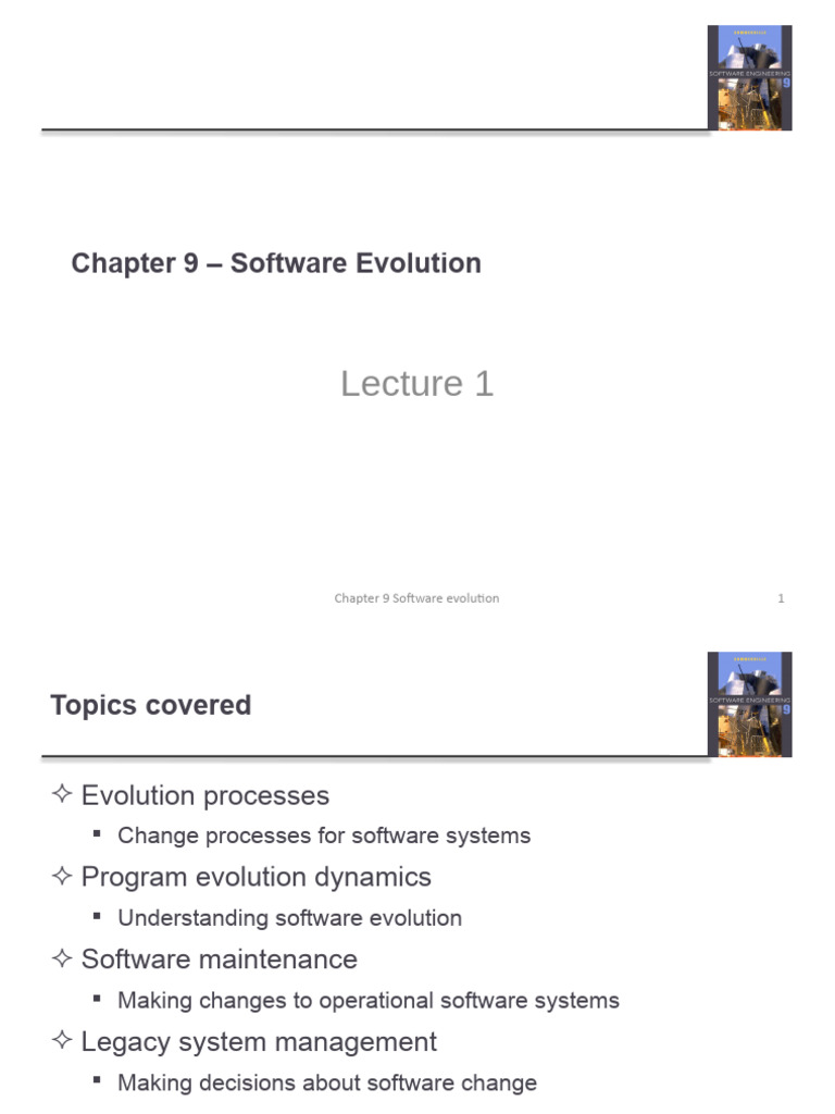 Ch9 Evolution | PDF | Method (Computer Programming) | Computer Programming
