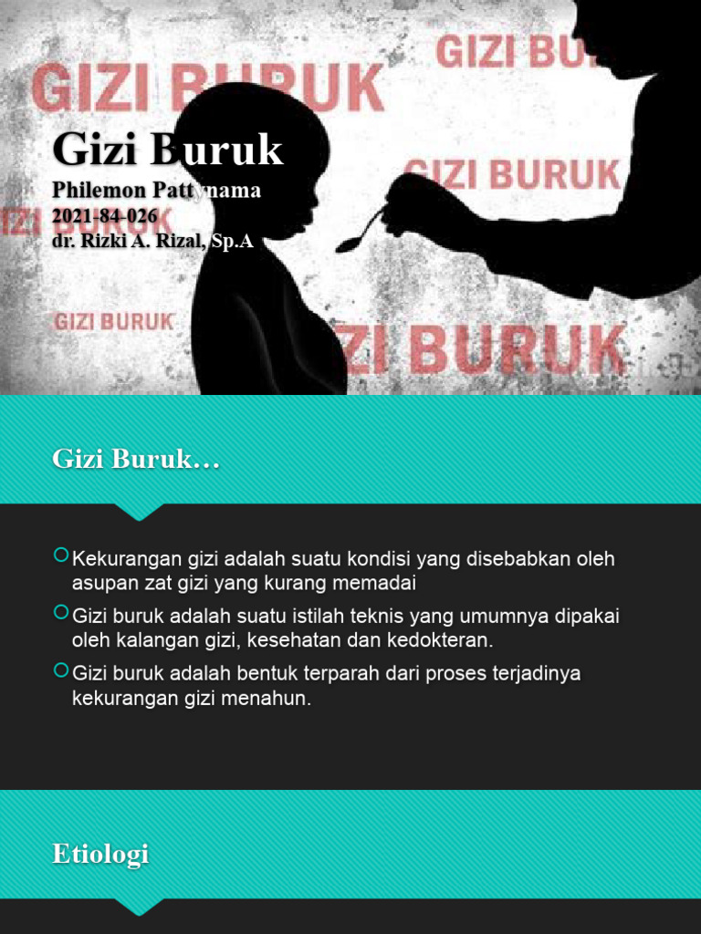 Panduan Penanganan Gizi Buruk | PDF