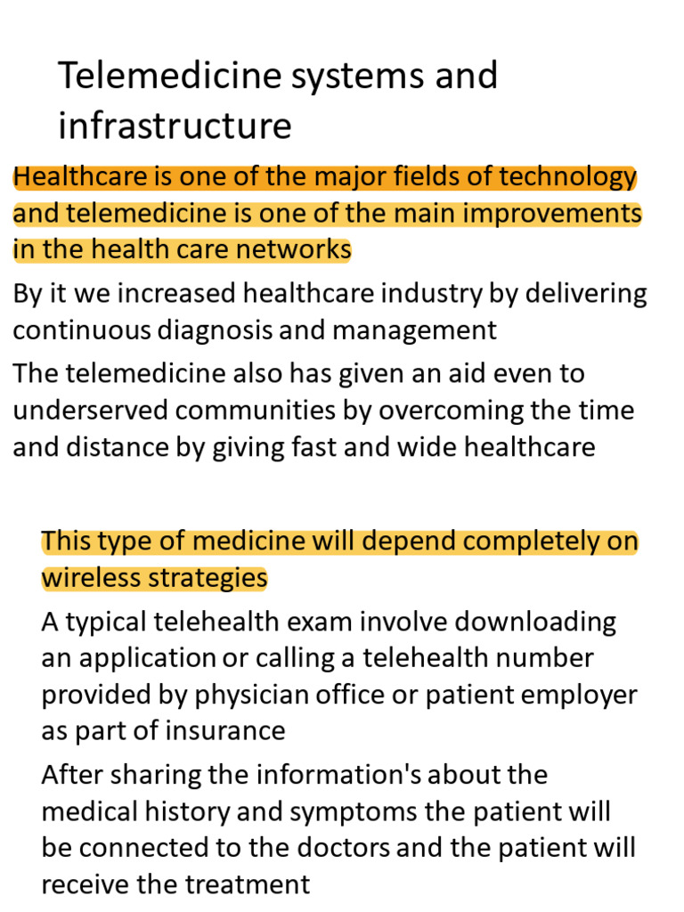 Lec 3 Tele | PDF | Health Care | Medicine