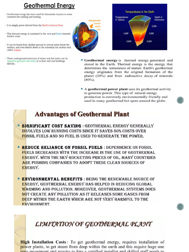 GEOTHERMAL ENERGY | PDF