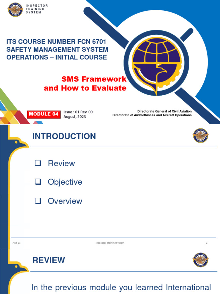 UPDATE MODULE 04a - SMS Framework | PDF | Risk | Risk Assessment