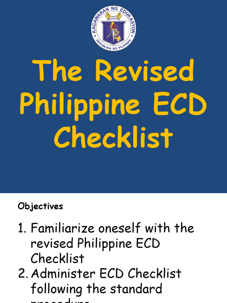 Session 5 Overview of Revised Phil ECD | PDF | Child Development ...