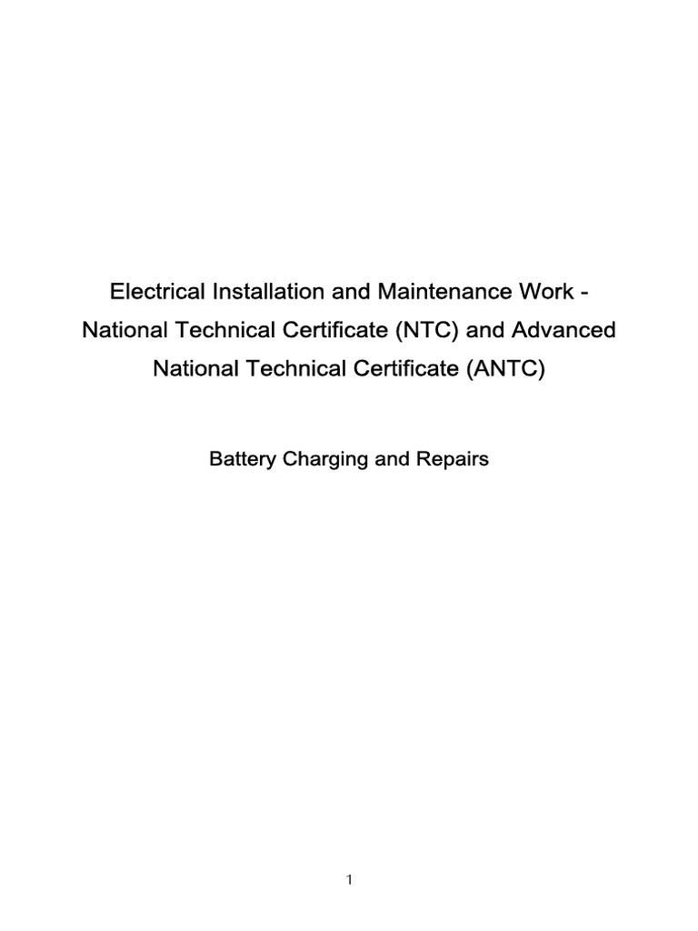 Battery Charging & Repairs | PDF | Battery Charger | Electrical Engineering