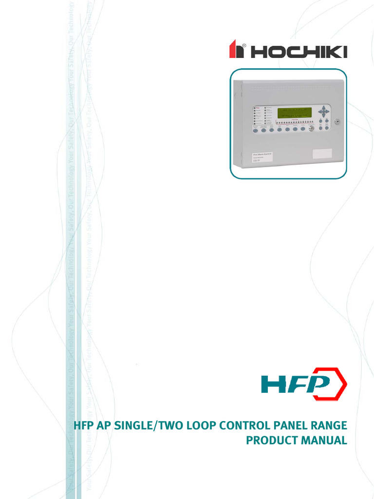 HFP AP Single Loop Control Panel Product Manual | PDF | Fuse (Electrical) | Mains Electricity