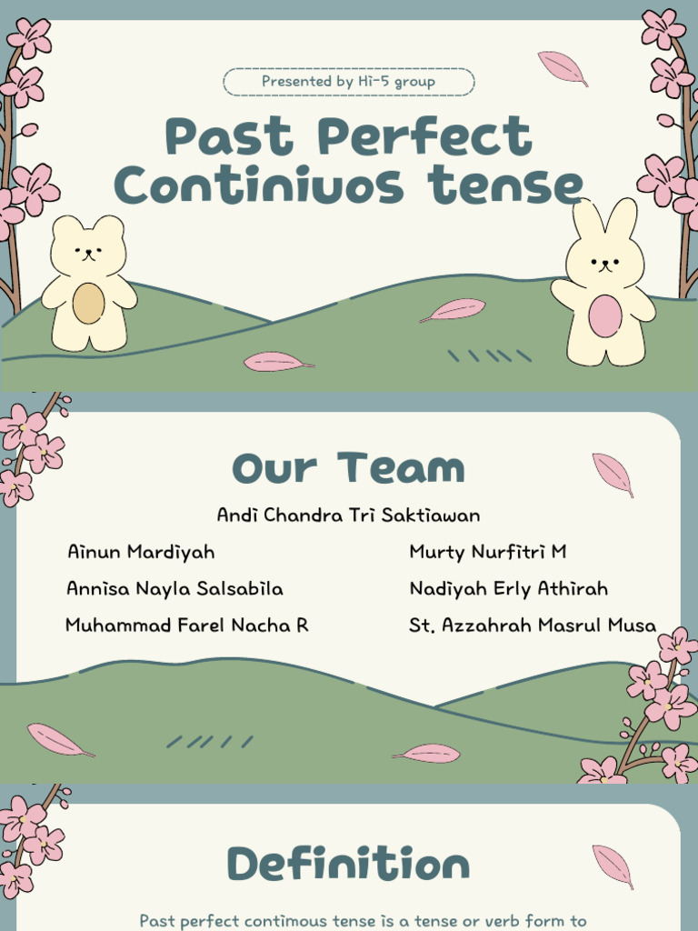 Hi 5 | PDF | Grammatical Tense | Verb