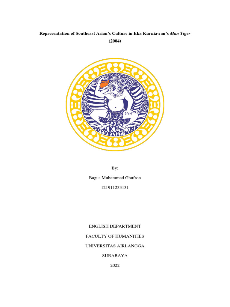 Representation of Southeast Asian's Culture in Eka Kurniawan's Man ...