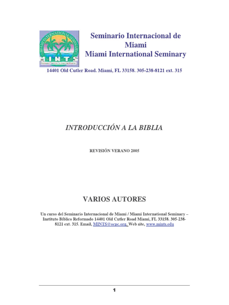 5 - Libros Del AT | PDF