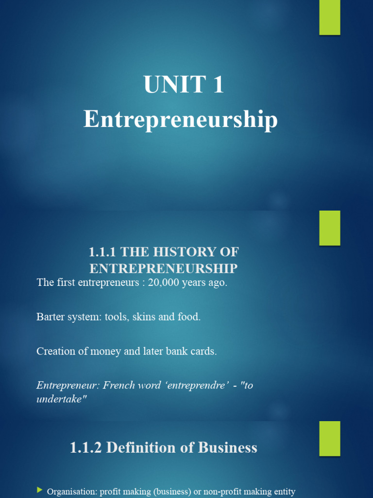 UNIT 1 Entrepreneurship | PDF | Entrepreneurship | Exports UNIT 1 Entrepreneurship | PDF | Entrepreneurship | Exports