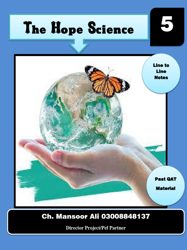 5th Science Notes The Hope | PDF | Zoology | Biology