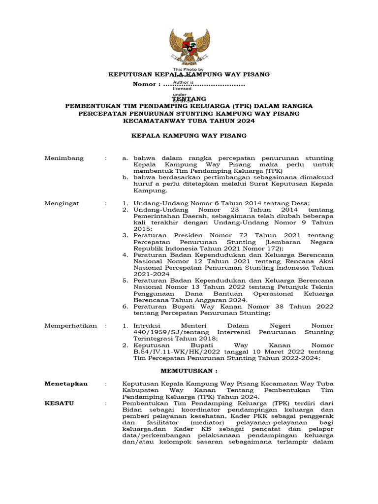 SK TPK Way Pisang 2024 | PDF