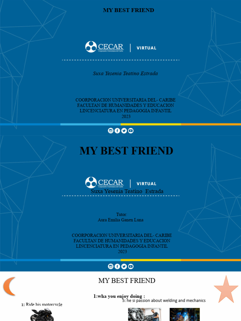 Mi Presentacion Amigos | PDF