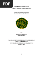 Panduan Partus Prematur Imminens | PDF