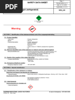 Nitrogen MSDS | PDF | Occupational Safety And Health | Safety