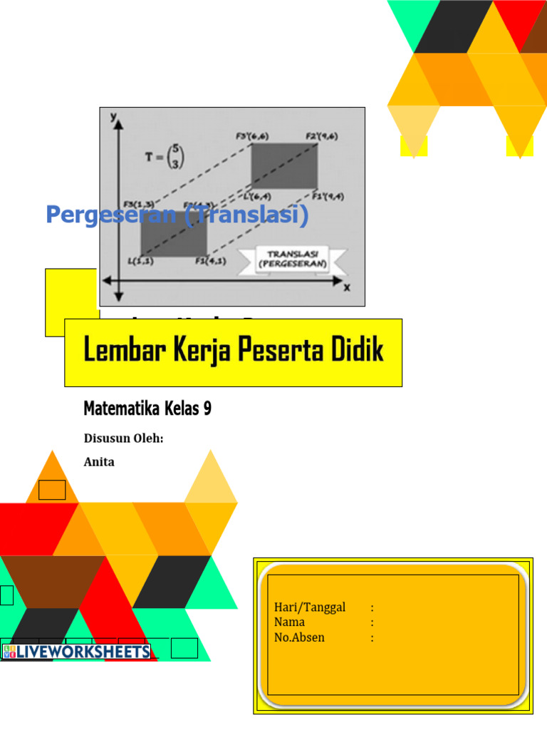 LKPD Transformasi Geometri | PDF