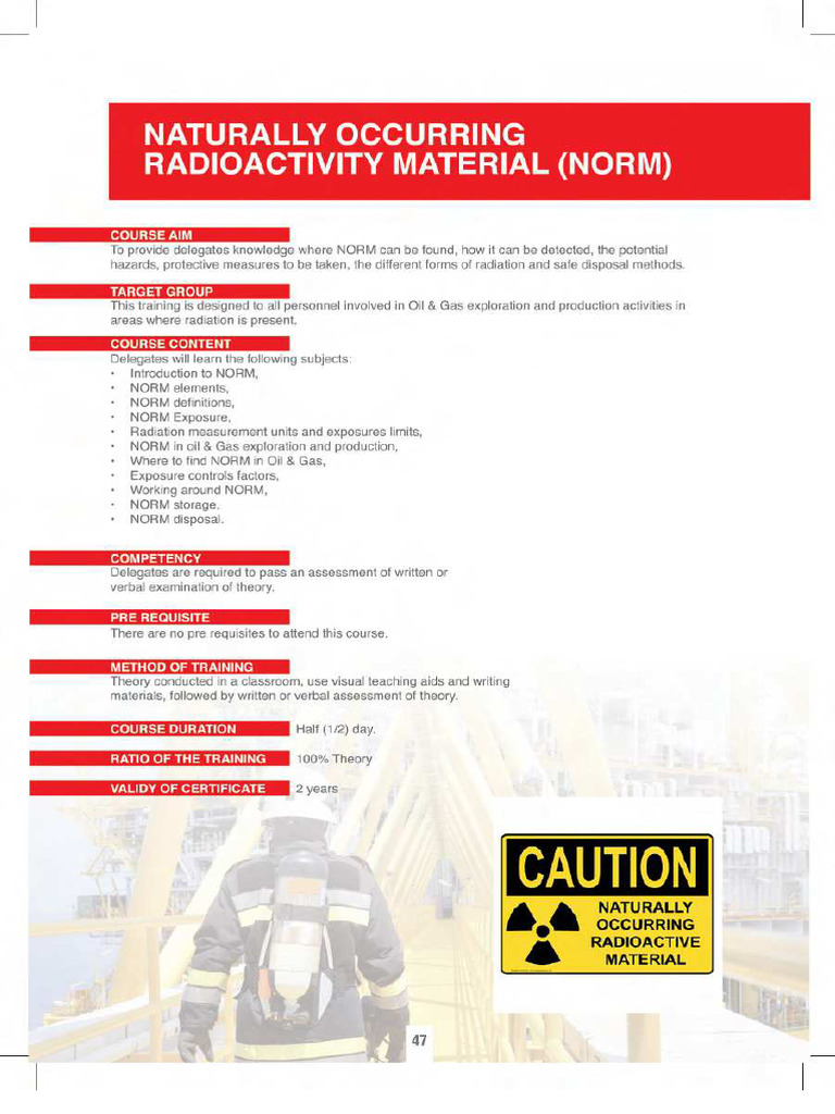 NORM Training | PDF