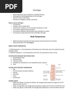 Body Temperature Chart | PDF