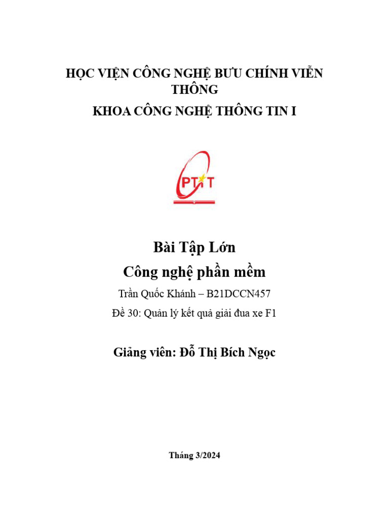 Bai 1 CNPM | PDF