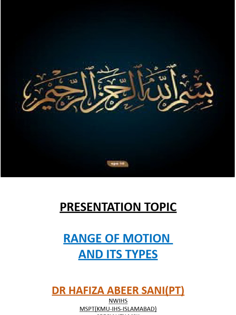 Range of Motion Excercises 1 | PDF | Anatomical Terms Of Motion | Elbow