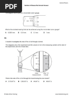 IGCSE Physics Formula Sheet (2023-2025) - Senpai Corner | PDF