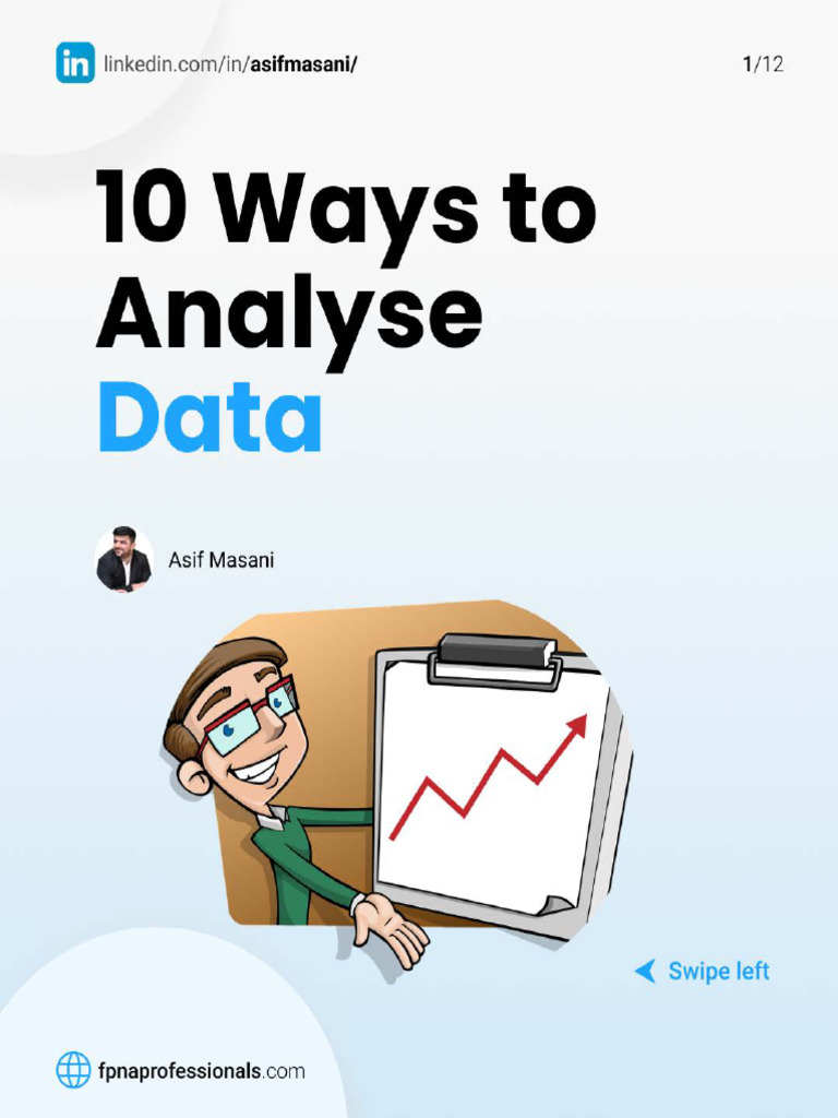 10 Ways To Analyse Data-1 | PDF