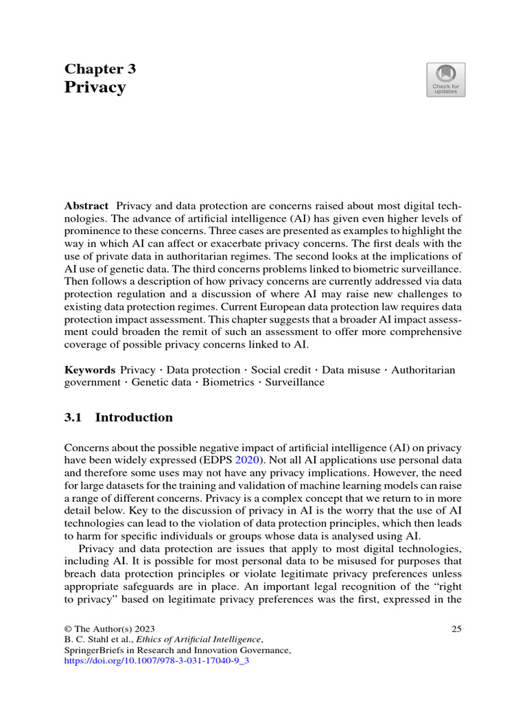 C - Ethics of Artificial Intelligence - Chap3 | PDF | Artificial Intelligence | Intelligence (AI ...